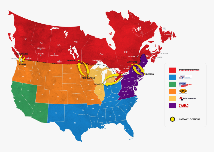 Cross Border Service Map, HD Png Download , Transparent Png Image - PNGitem