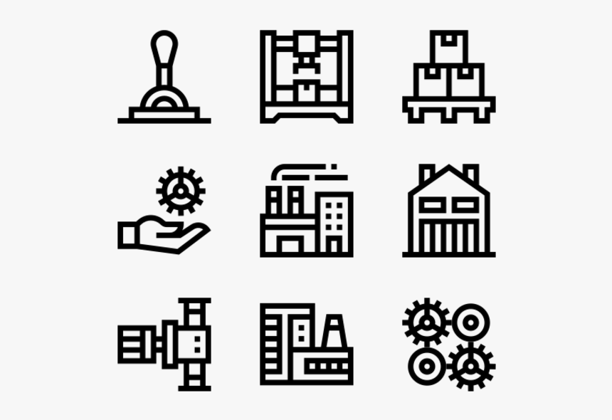 Manufacturing Icon Png, Transparent Png , Transparent Png Image - PNGitem