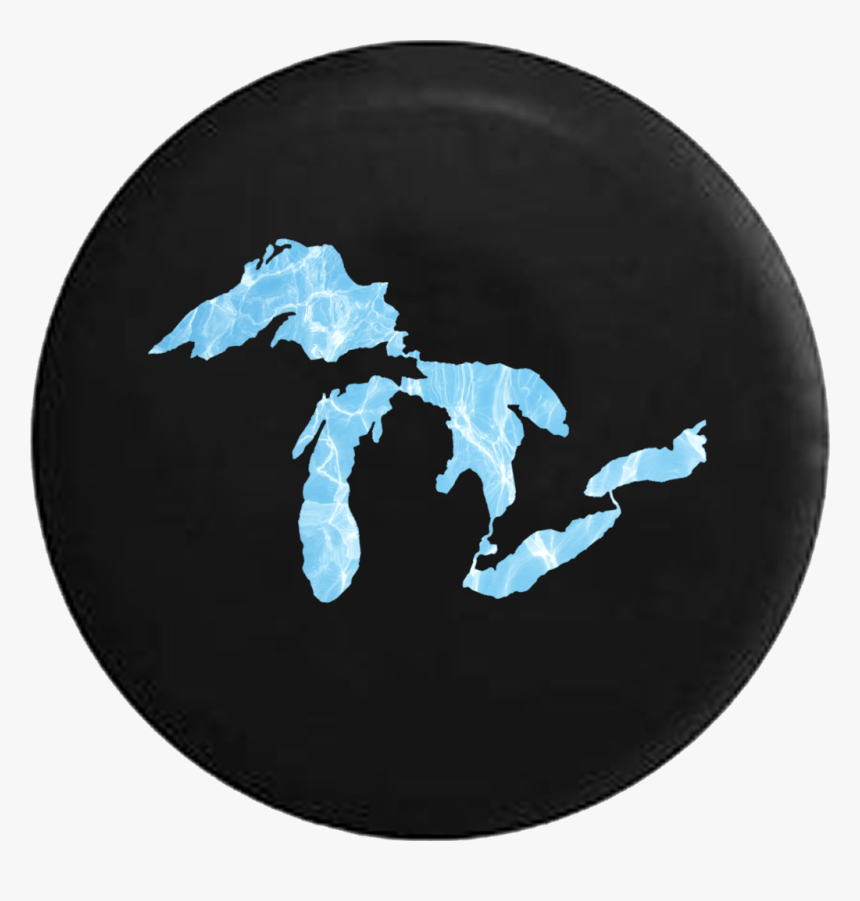 Water Reflection Great Lakes Michigan Mitten, HD Png Download ...