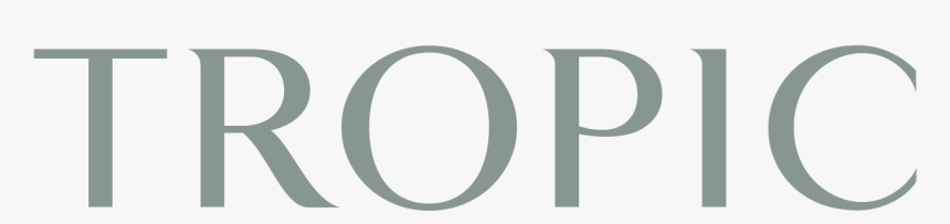 Tropic Logo Grey Primary - Ivory, HD Png Download , Transparent Png ...