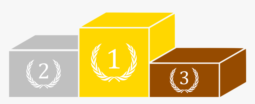 Trophy Clipart Olympics - Podium Png, Transparent Png , Transparent Png ...