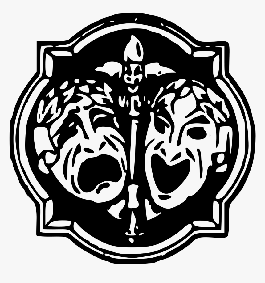 Drama And Tragedy Masks, HD Png Download , Transparent Png Image - PNGitem