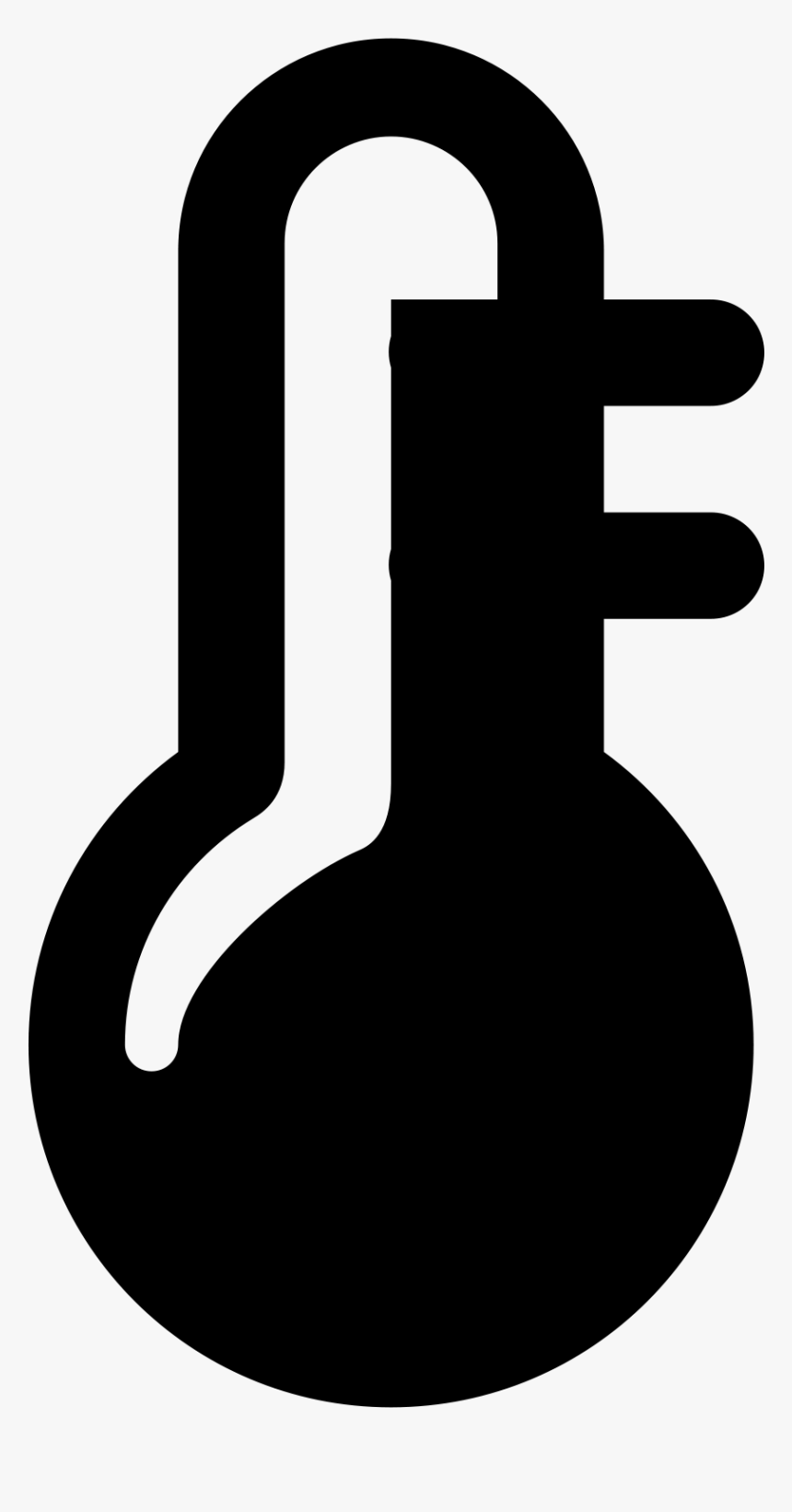 Transparent Thermometer Icon Png - Temperature White Logo Vector, Png ...