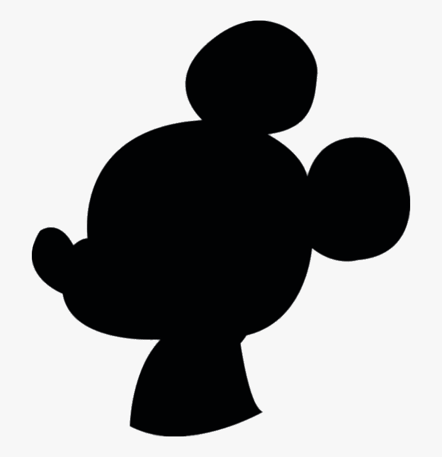 Mickey Mouse Disney Silhouette, HD Png Download , Transparent Png Image ...