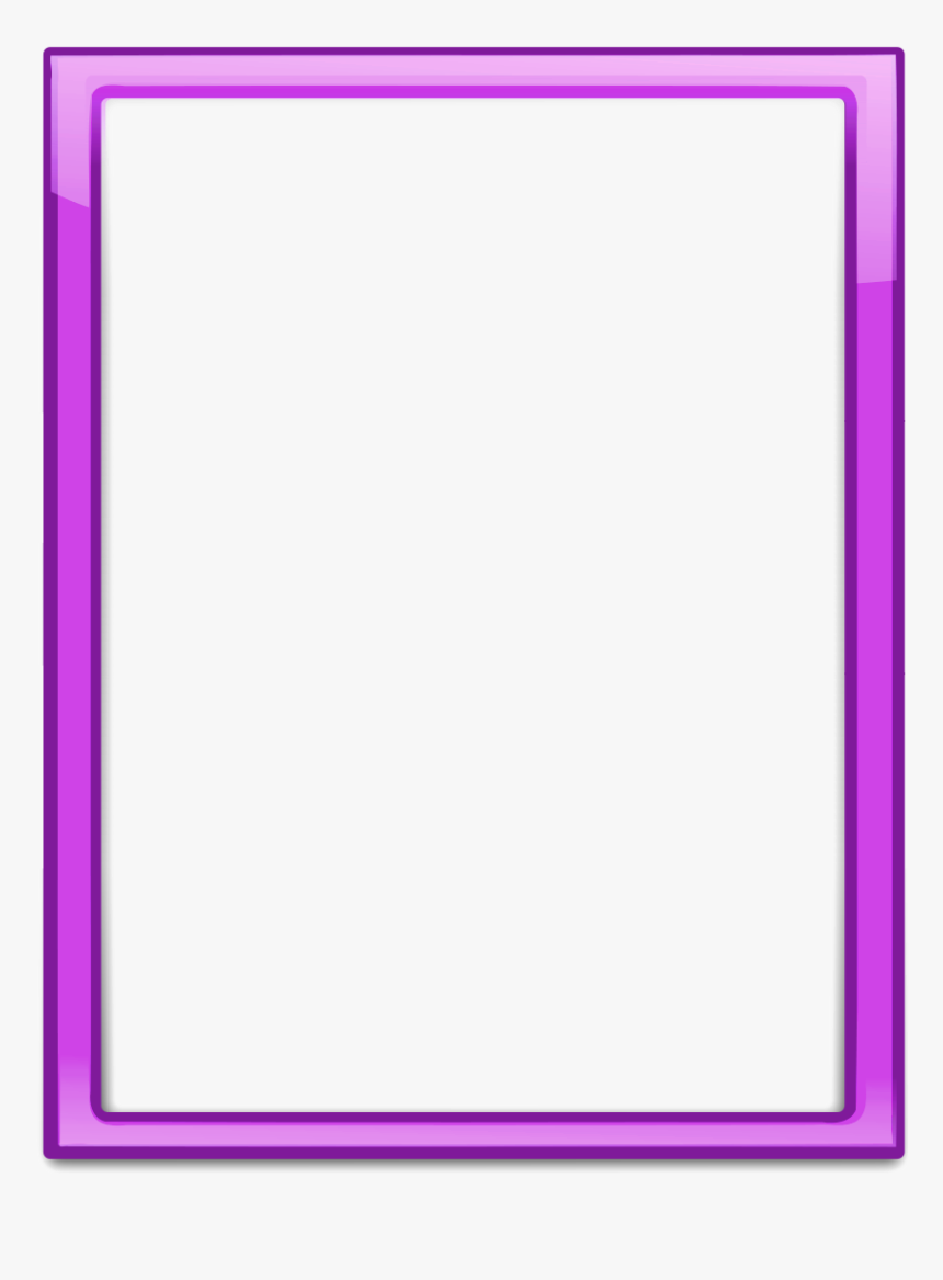 Purple Frame Png Download Image Arts In Picture Decor, Transparent Png ...