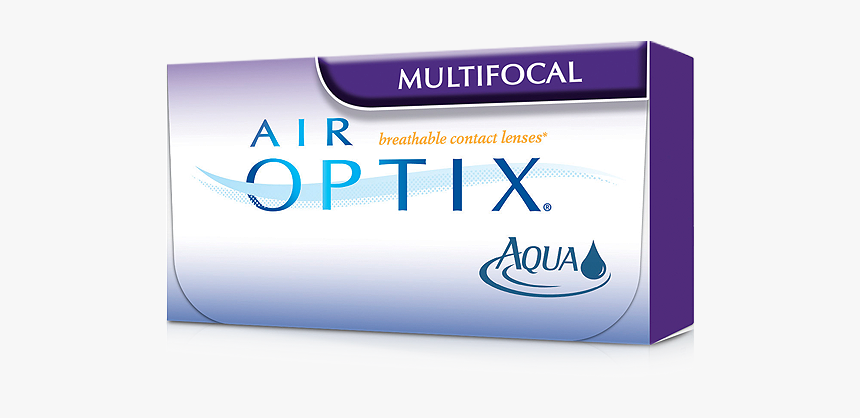 Air Optix Aqua Multifocal Box - Contact Lenses Box Png, Transparent Png ...