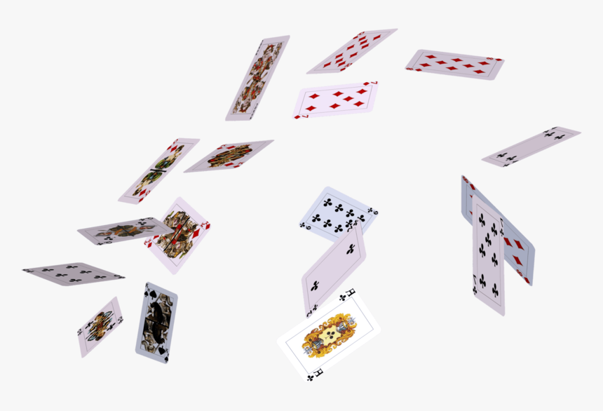 Cartas Barajas Game Ftestickers Stickers Freetoedit - Falling Playing ...