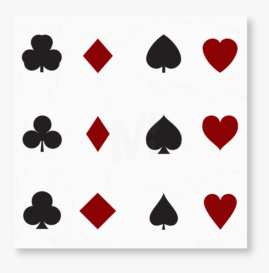 Transparent Card Suits Png - Heart, Png Download , Transparent Png ...