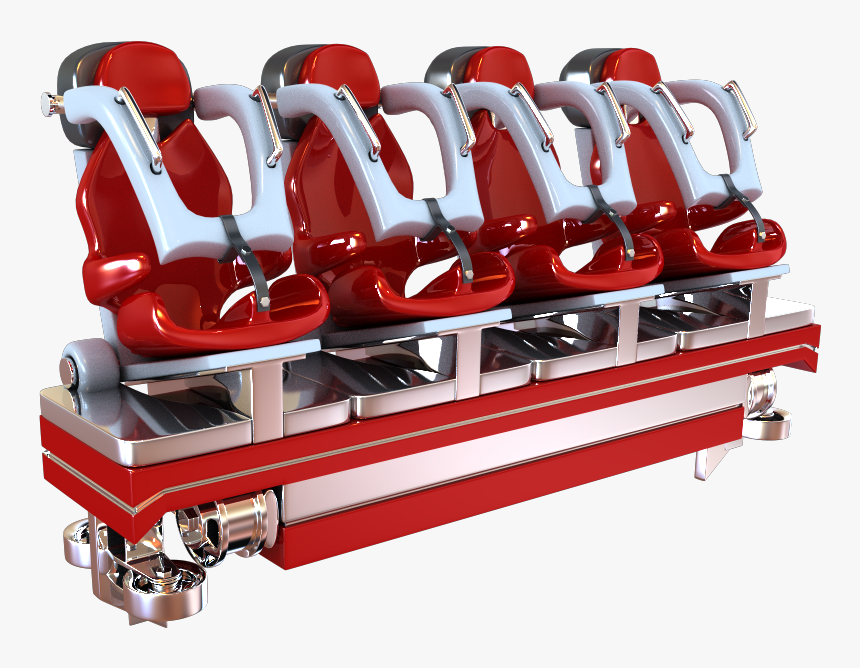 Roller Coaster Cart Model, HD Png Download , Transparent Png Image ...