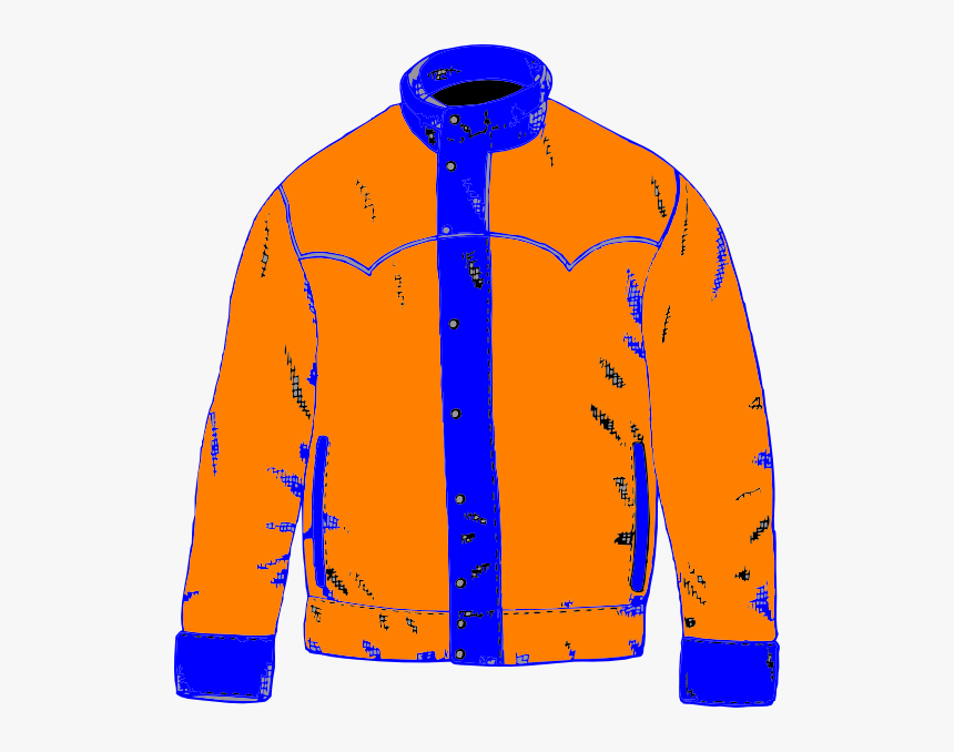 Orange And Blue Jacket, HD Png Download , Transparent Png Image - PNGitem
