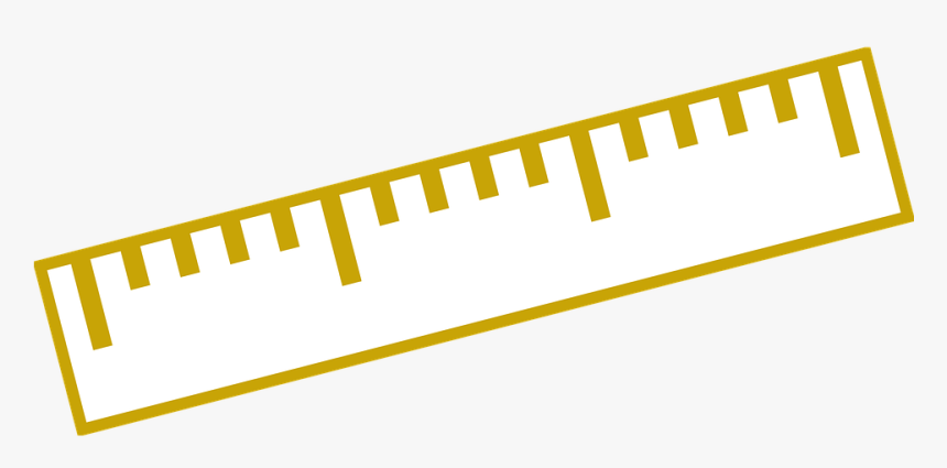 Art Cute Ruler Clipart, HD Png Download , Transparent Png Image - PNGitem