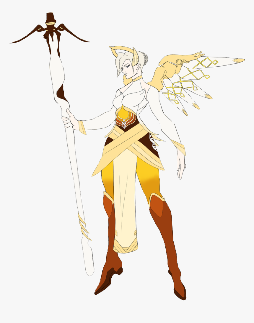 Transparent Mercy Wings Png - Cartoon, Png Download , Transparent Png ...