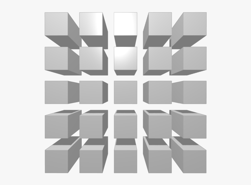 Perspective Cubes - Cube In All Perspective, HD Png Download ...
