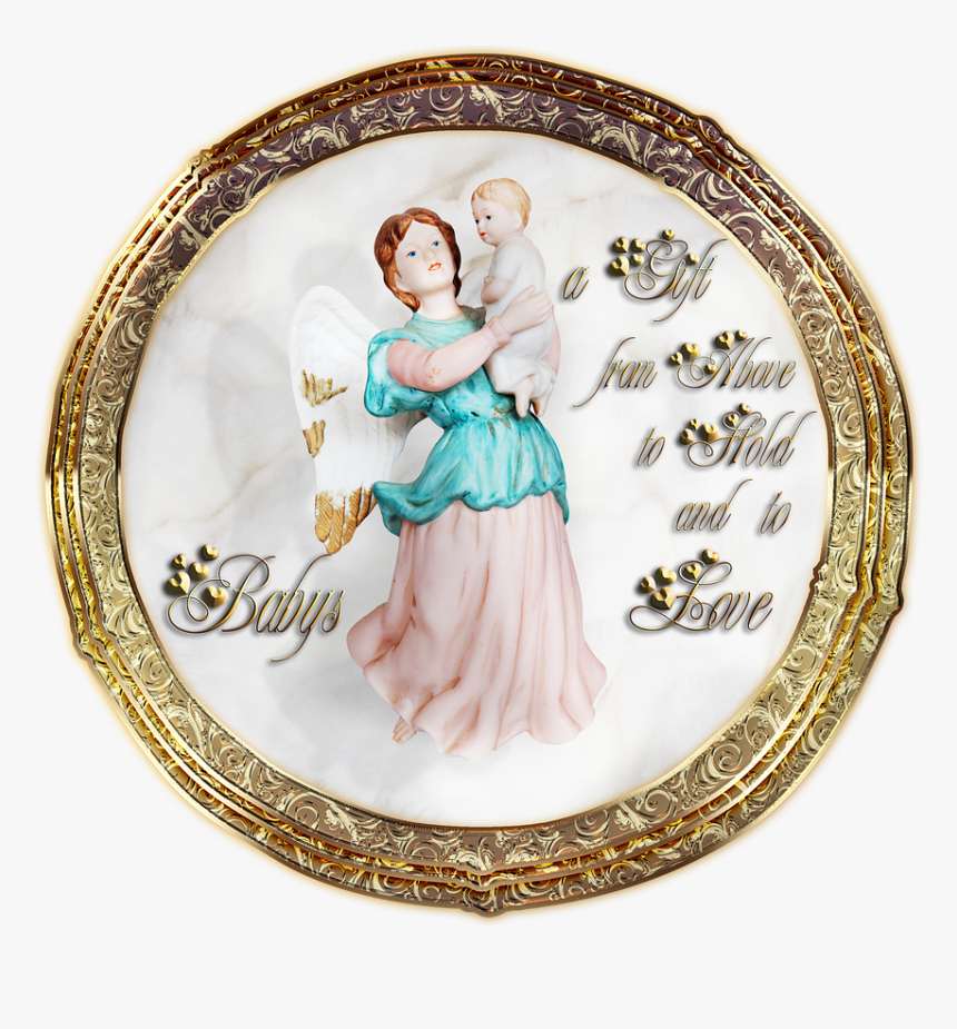 Frame, Gold, Angel, Decoration, Design, Pattern, Golden - Transparent ...