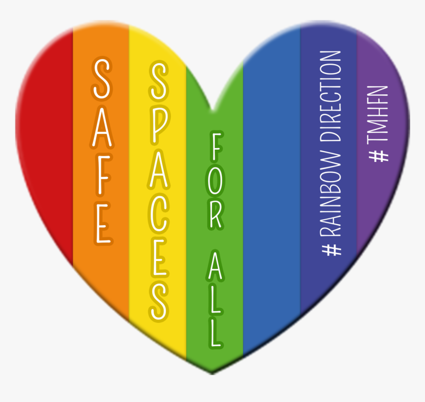 Rainbow Direction Heart, HD Png Download , Transparent Png Image - PNGitem
