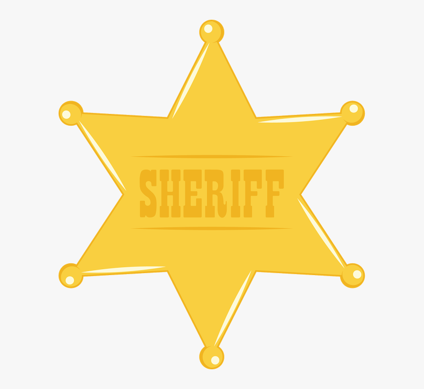 Sheriff Badge Clip Art, HD Png Download , Transparent Png Image - PNGitem