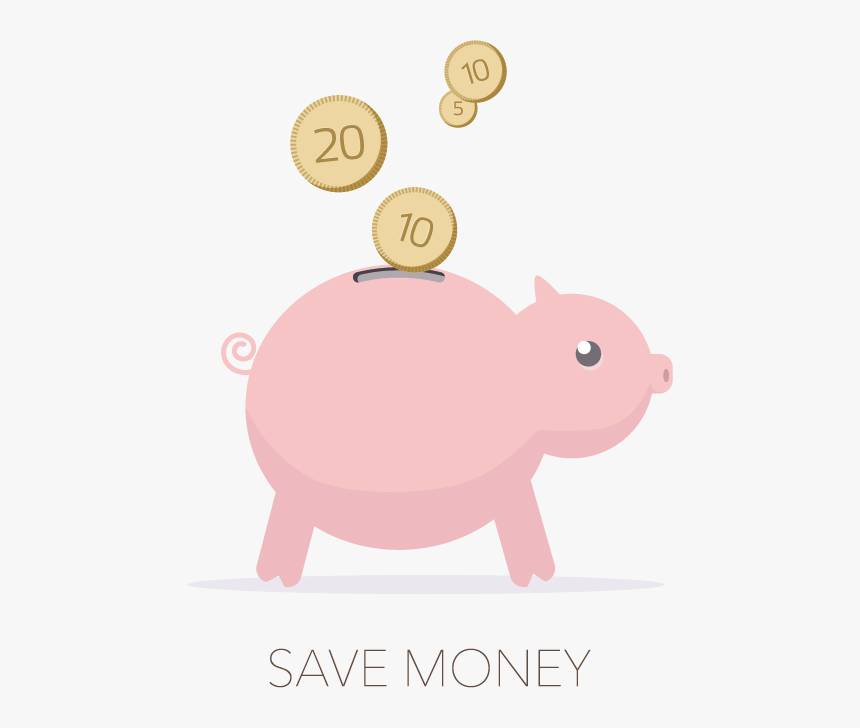 Clip Art Money Coin Icon Cartoon - Piggy Bank, HD Png Download ...