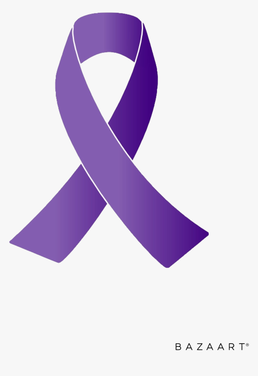 Purple Ribbon Overdose Awareness, HD Png Download , Transparent Png ...
