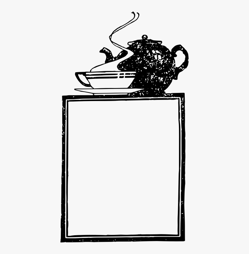 Tea Frame - Transparent Png Icon Frames, Png Download , Transparent Png ...