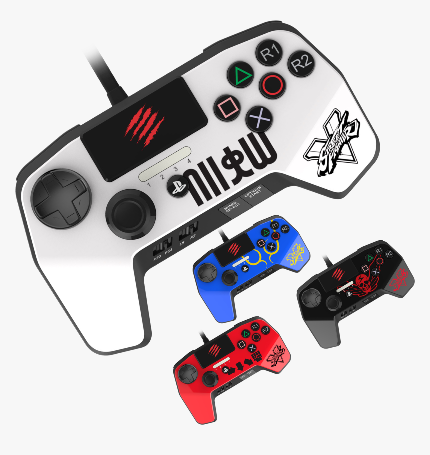 Transparent Arcade Stick Png - Madcatz Fight Pad Pro, Png Download ...