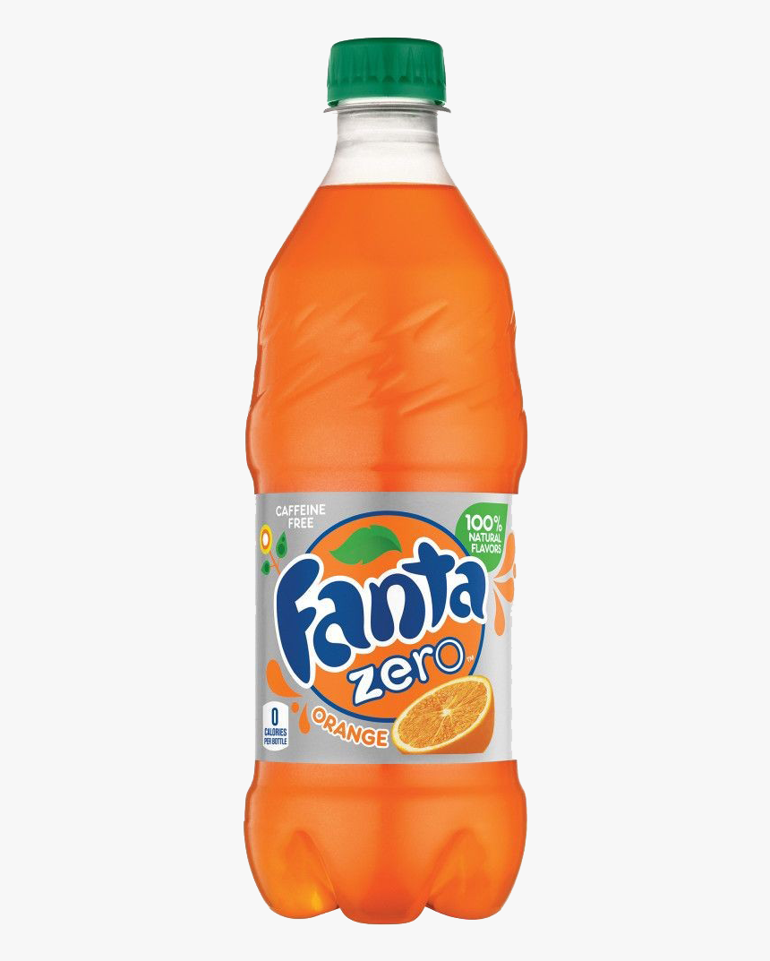Fanta Png Free Download - Fanta Orange Zero 20oz, Transparent Png , Transparent Png Image - PNGitem