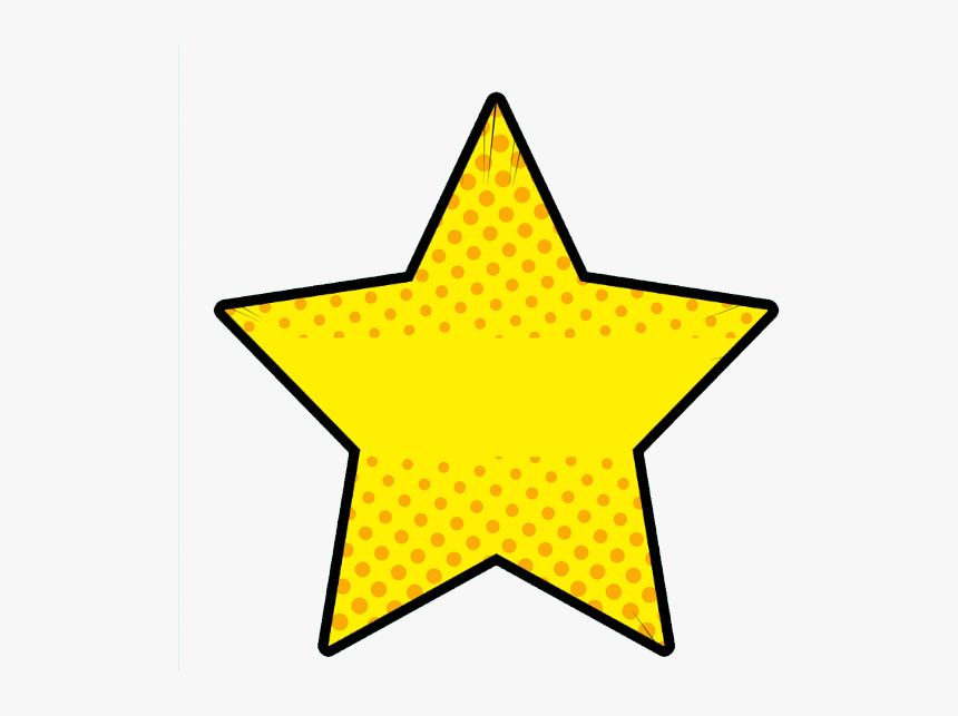 Star Shape Comic Copy - Star Smile Clipart Black, HD Png Download ...