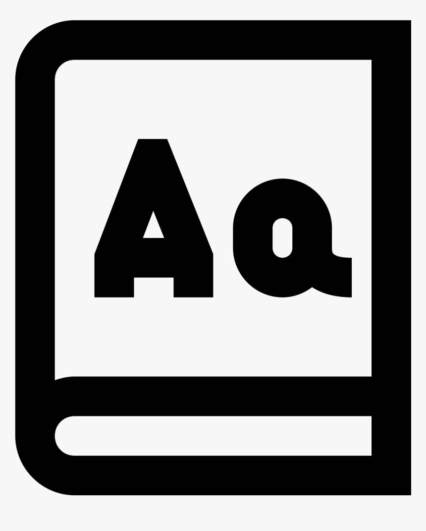 Dictionary Clipart Linguistics - Sign, HD Png Download , Transparent ...