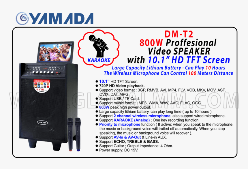 Yamada Dm T2, HD Png Download , Transparent Png Image - PNGitem