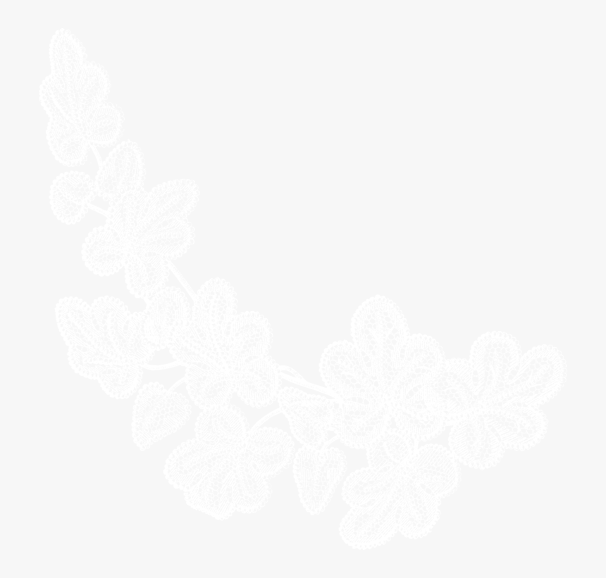 Transparent White Lace Corner Png - Forget Me Not Lace, Png Download ...