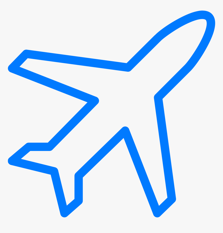 Airplane Icon Transparent Download - Airport White Logo Png, Png ...