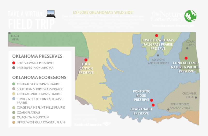 Tallgrass Prairie Map