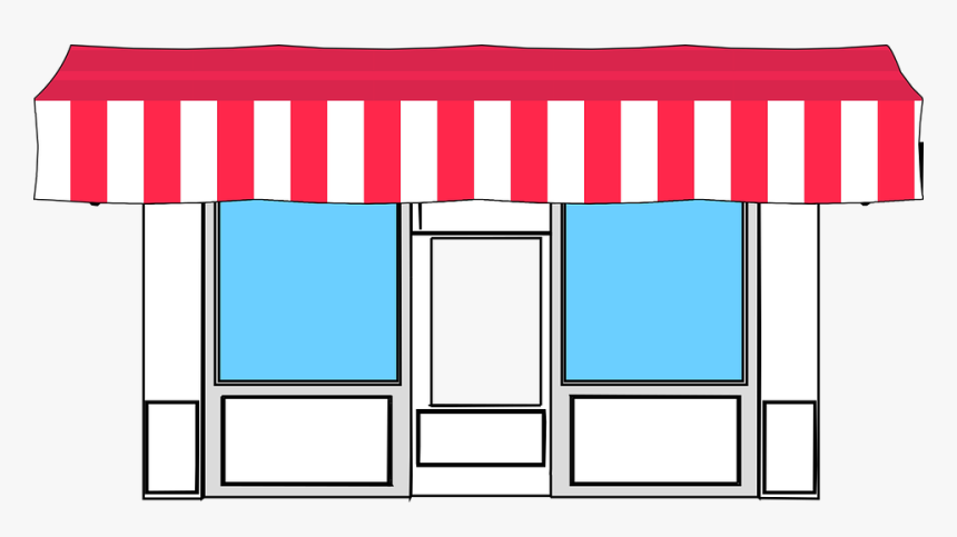 Awning, Store, Shop, Retail, Business, Market, Icon - Store Transparent ...