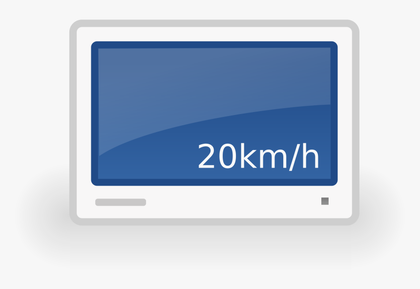 Blue,computer Monitor,display Device - Display Device, HD Png Download ...
