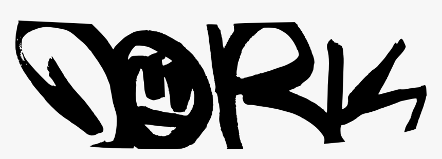 Dork Black And White Word, HD Png Download , Transparent Png Image ...