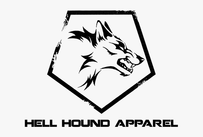 Hellhound Black And White, HD Png Download , Transparent Png Image ...