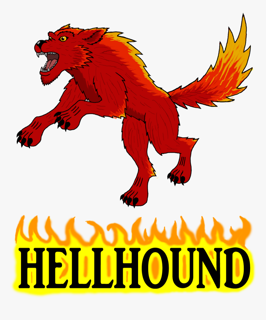 Hellhound - Illustration, HD Png Download , Transparent Png Image - PNGitem