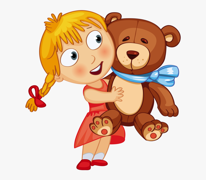 Clip Art - Cartoon Playing With Toys, HD Png Download , Transparent Png ...