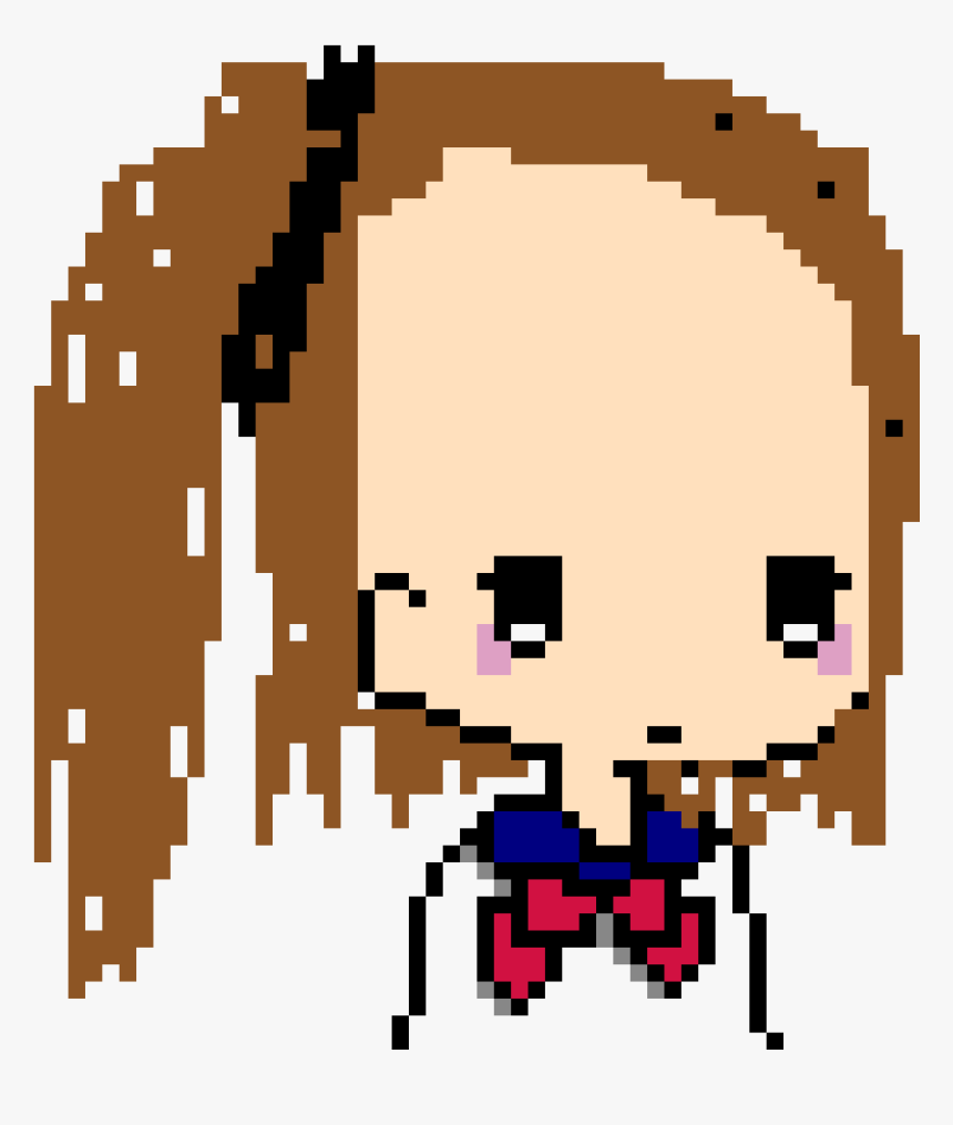 Minecraft Pixel Art Anime Girl