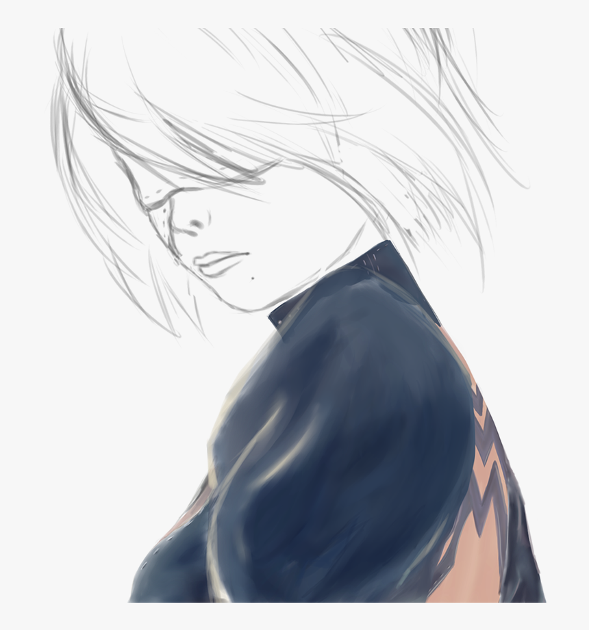 After Drawing The Base Colors I Added Shadow To Them - Anime, HD Png ...