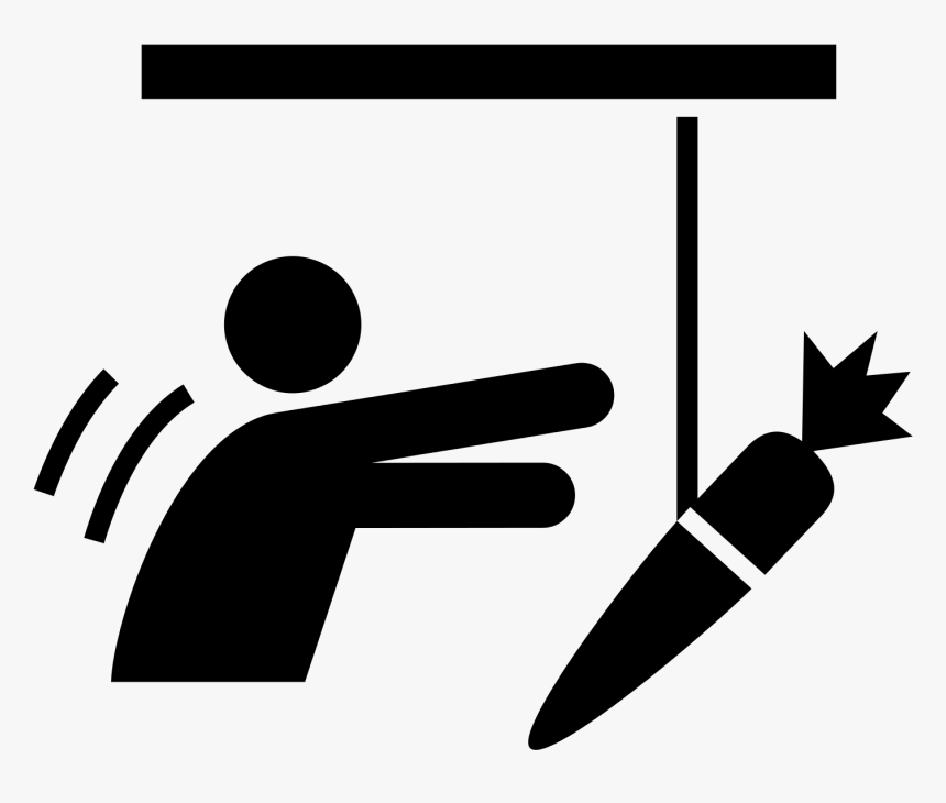 Carrot Clipart Carrot Stick - Carrot And Stick Icon, HD Png Download ...