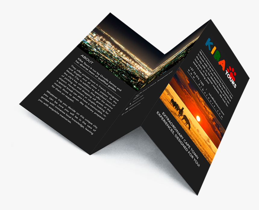 Travel Agency Brochure - Brochure No Background, HD Png Download ...