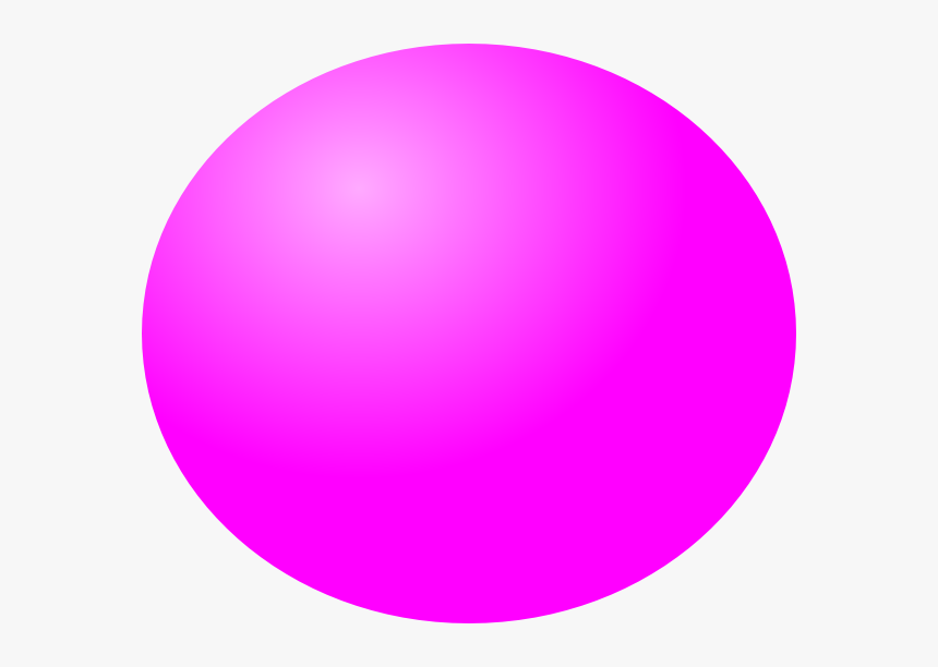 Transparent Sphere Shape Clipart - Pink Ball Cartoon Png, Png Download ...