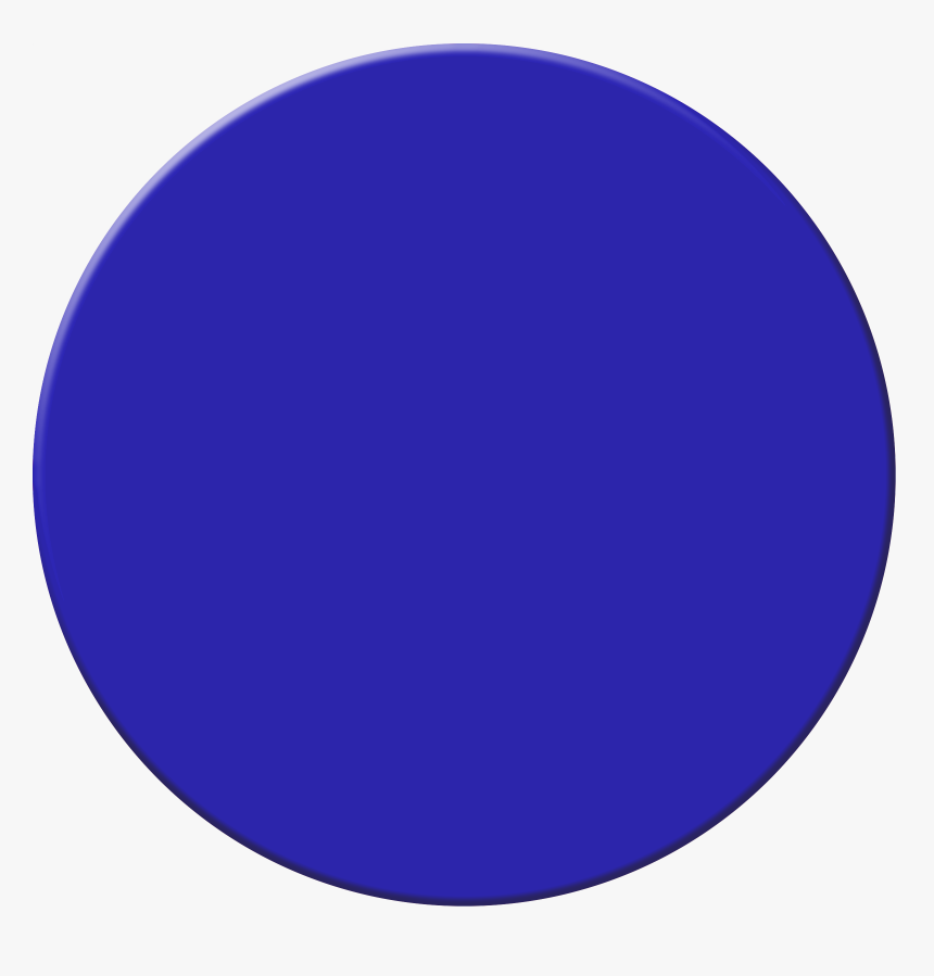 Blue Ball - Blue Solid Circle Png, Transparent Png , Transparent Png ...