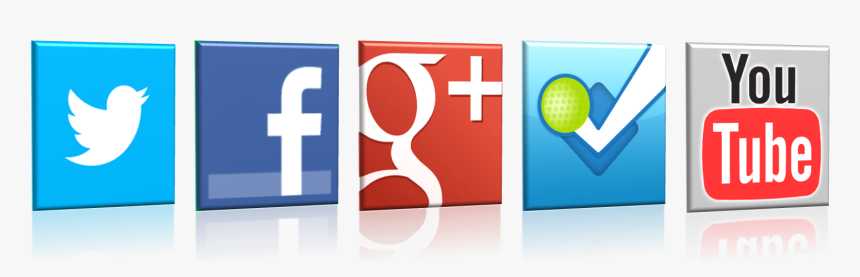 Social Media Icons - Facebook Youtube Logo Vector, HD Png Download ...