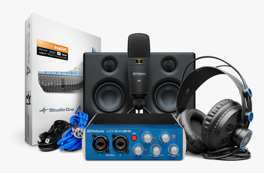 Presonus Audiobox Studio Ultimate Bundle, HD Png Download , Transparent ...