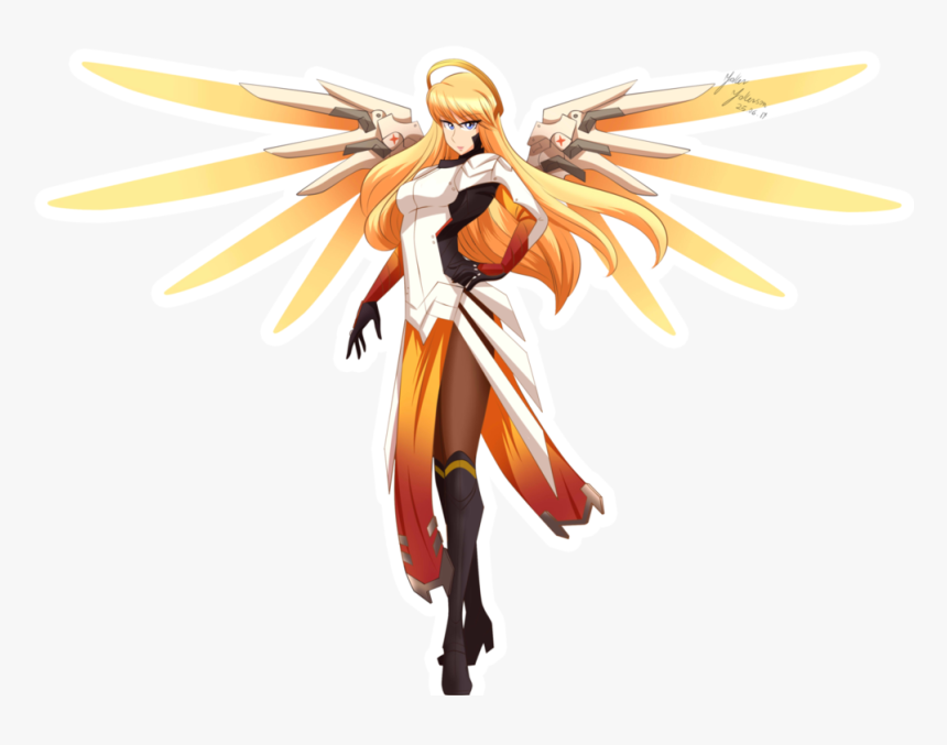 Overwatch Mercy Png - Mercy Overwatch Png, Transparent Png ...