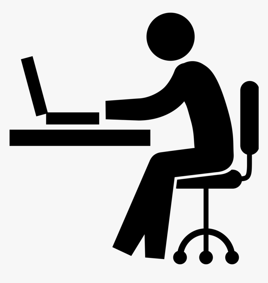 Work Icon Png - Stick Figure Doing Work, Transparent Png , Transparent ...
