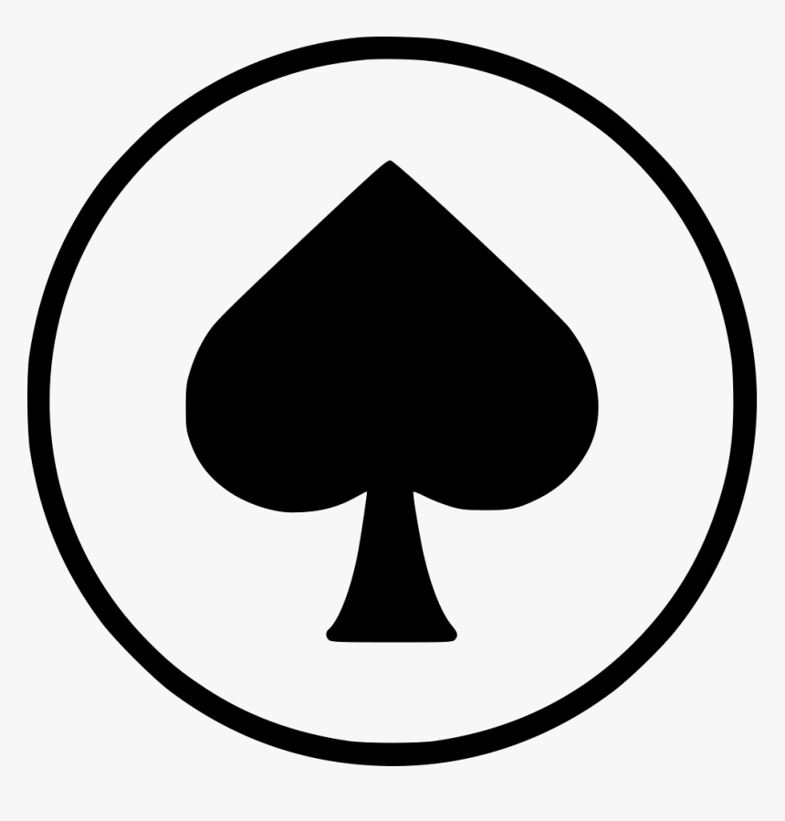 Card Spade Poker Casino Playing Gamble Blackjack - Png Spade Card ...