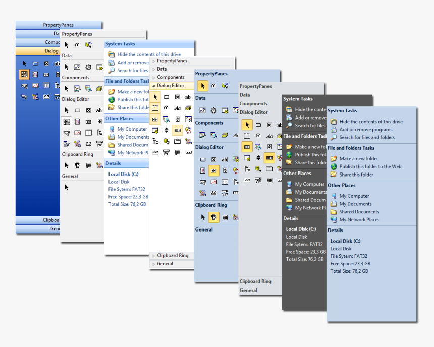 Task Panel Control - Task Panel, HD Png Download , Transparent Png ...