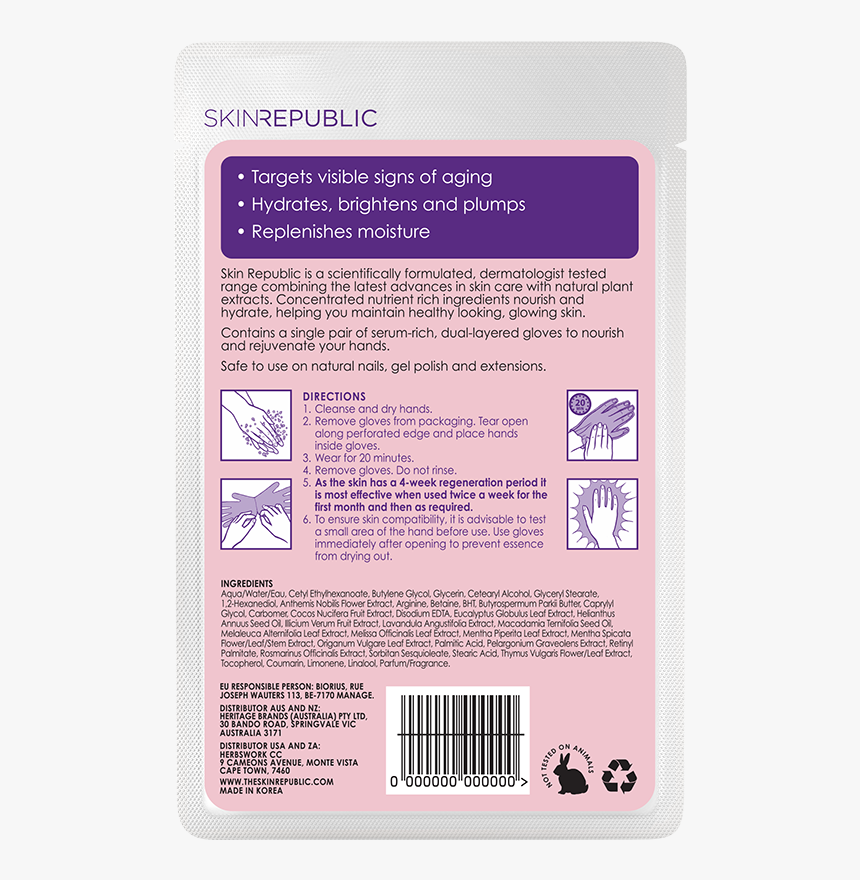Retinol Hand Mask - E-book Readers, HD Png Download , Transparent Png ...